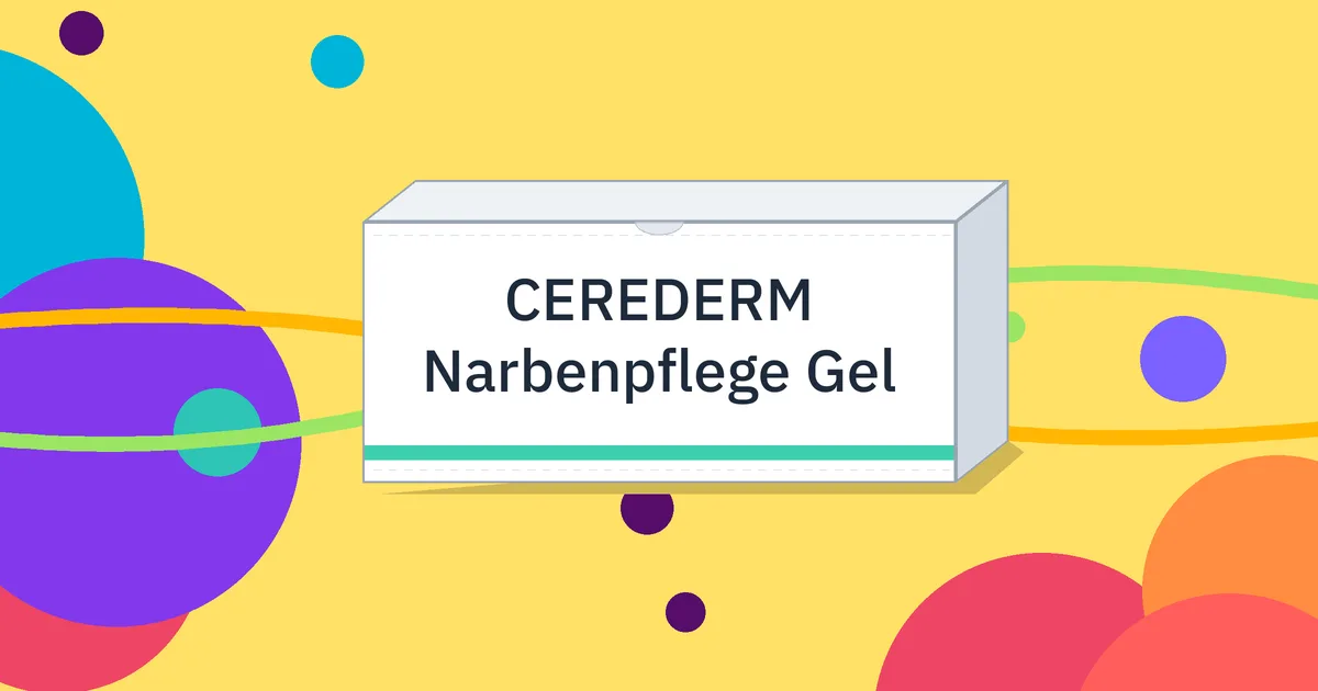 Symbolbild: Packung mit der Aufschrift CEREDERM Narbenpflege Gel (PZN 12550556) – Verfügbarkeit und Bezug in Apotheken in Frankfurt am Main