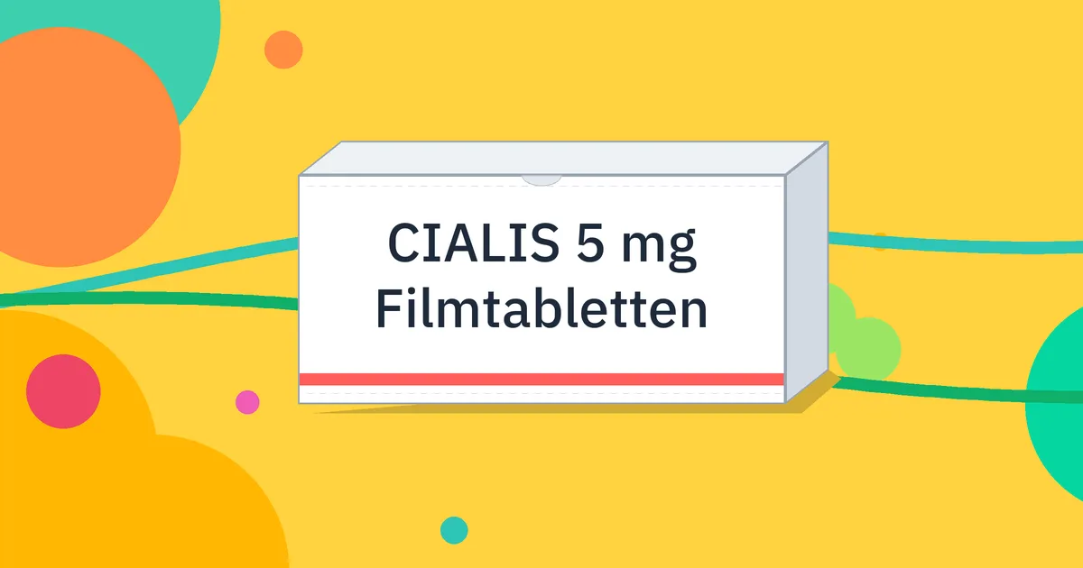 Symbolbild: Packung mit der Aufschrift CIALIS 5 mg Filmtabletten (PZN 09266395) – Verfügbarkeit und Bezug in Apotheken in Frankfurt am Main