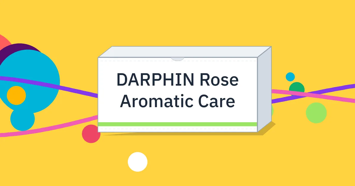 Symbolbild: Packung mit der Aufschrift DARPHIN Rose Aromatic Care (PZN 10380334) – Verfügbarkeit und Bezug in Apotheken in Frankfurt am Main