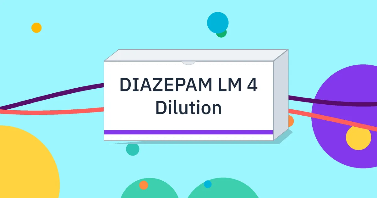 Symbolbild: Packung mit der Aufschrift DIAZEPAM LM 4 Dilution (PZN 12840745) – Verfügbarkeit und Bezug in Apotheken in Frankfurt am Main