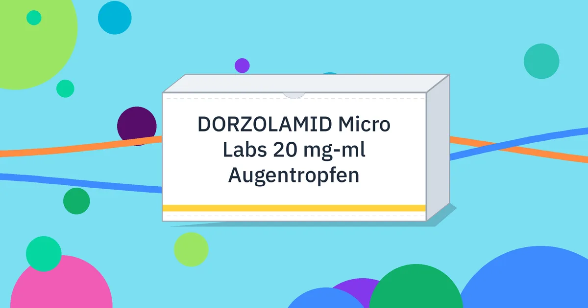 Symbolbild: Packung mit der Aufschrift DORZOLAMID Micro Labs 20 mg-ml Augentropfen (PZN 15577366) – Verfügbarkeit und Bezug in Apotheken in Frankfurt am Main