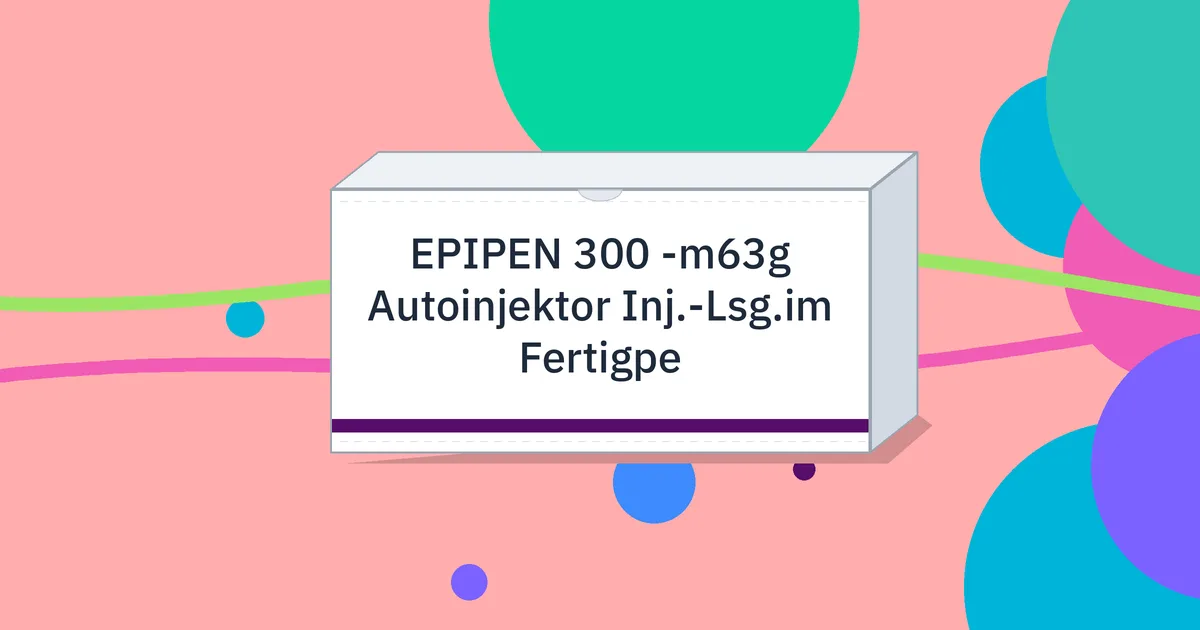 Symbolbild: Packung mit der Aufschrift EPIPEN 300 -m63g Autoinjektor Inj.-Lsg.im Fertigpe (PZN 17977561) – Verfügbarkeit und Bezug in Apotheken in Frankfurt am Main