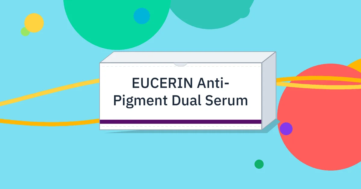 Symbolbild: Packung mit der Aufschrift EUCERIN Anti-Pigment Dual Serum (PZN 14163929) – Verfügbarkeit und Bezug in Apotheken in Frankfurt am Main