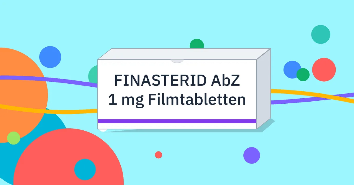 Symbolbild: Packung mit der Aufschrift FINASTERID AbZ 1 mg Filmtabletten (PZN 00172014) – Verfügbarkeit und Bezug in Apotheken in Frankfurt am Main