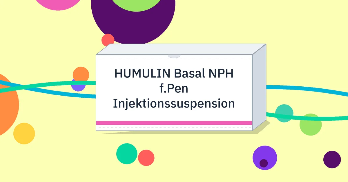 Symbolbild: Packung mit der Aufschrift HUMULIN Basal NPH f.Pen Injektionssuspension (PZN 04681899) – Verfügbarkeit und Bezug in Apotheken in Frankfurt am Main