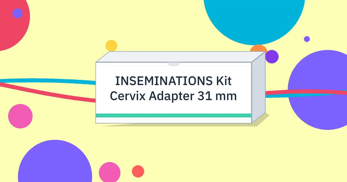 Symbolbild: Packung mit der Aufschrift INSEMINATIONS Kit Cervix Adapter 31 mm (PZN 05452209) – Verfügbarkeit und Bezug in Apotheken in Frankfurt am Main