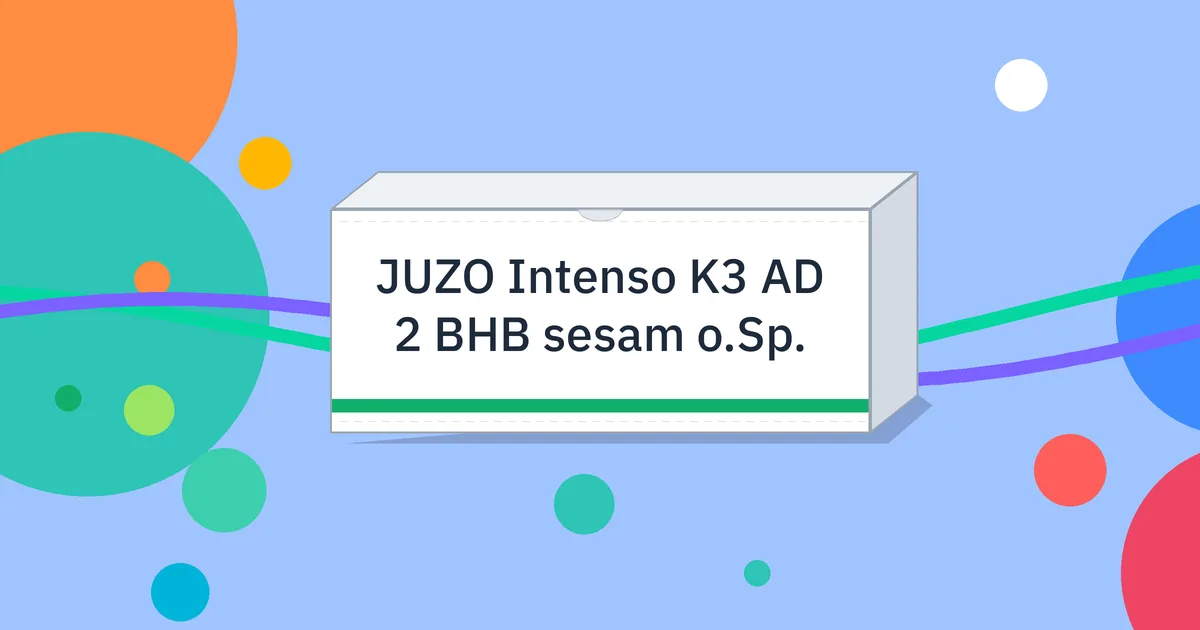 Symbolbild: Packung mit der Aufschrift JUZO Intenso K3 AD 2 BHB sesam o.Sp. (PZN 18644985) – Verfügbarkeit und Bezug in Apotheken in Frankfurt am Main