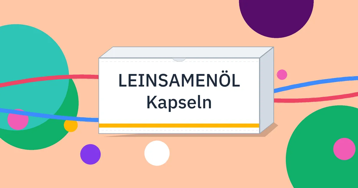 Symbolbild: Packung mit der Aufschrift LEINSAMENÖL Kapseln (PZN 17016175) – Verfügbarkeit und Bezug in Apotheken in Frankfurt am Main