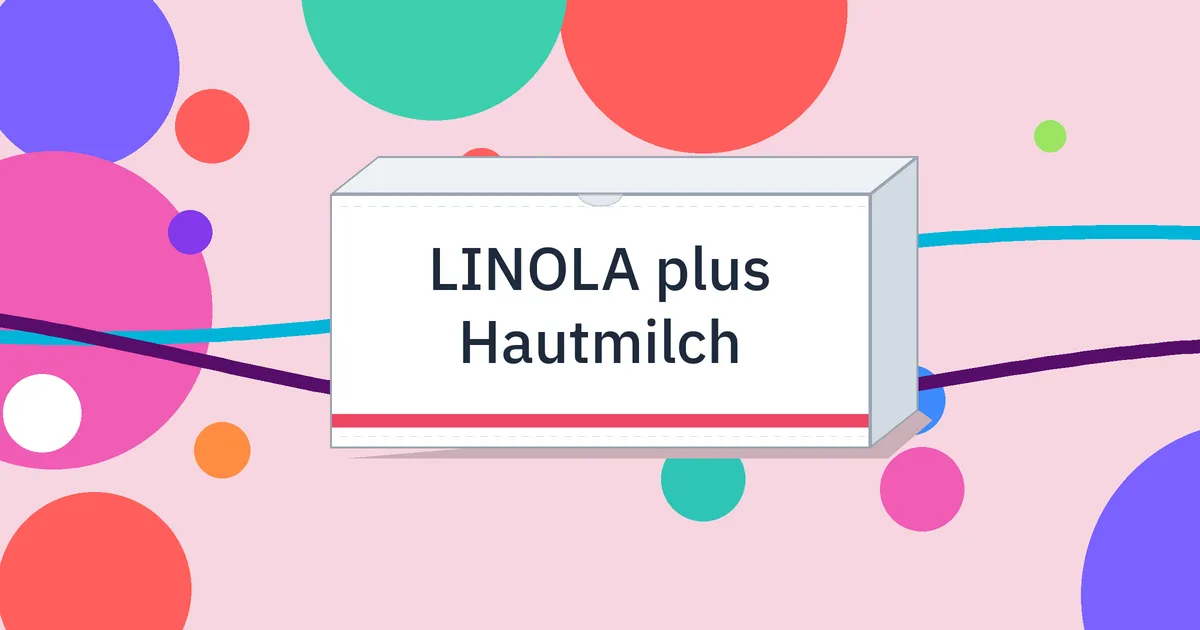 Symbolbild: Packung mit der Aufschrift LINOLA plus Hautmilch (PZN 11230743) – Verfügbarkeit und Bezug in Apotheken in Frankfurt am Main