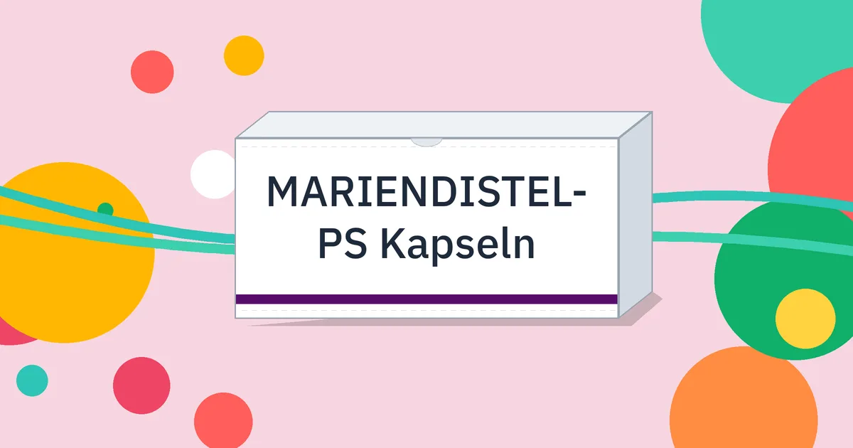 Symbolbild: Packung mit der Aufschrift MARIENDISTEL-PS Kapseln (PZN 17965500) – Verfügbarkeit und Bezug in Apotheken in Frankfurt am Main