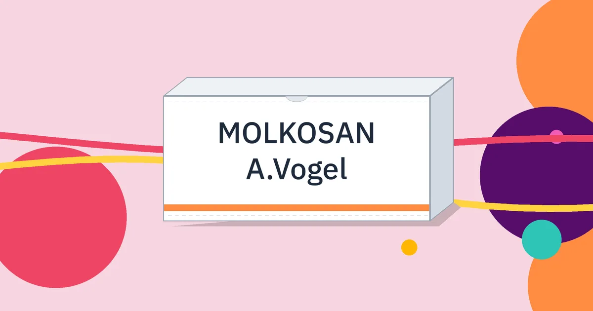 Symbolbild: Packung mit der Aufschrift MOLKOSAN A.Vogel (PZN 02464502) – Verfügbarkeit und Bezug in Apotheken in Frankfurt am Main