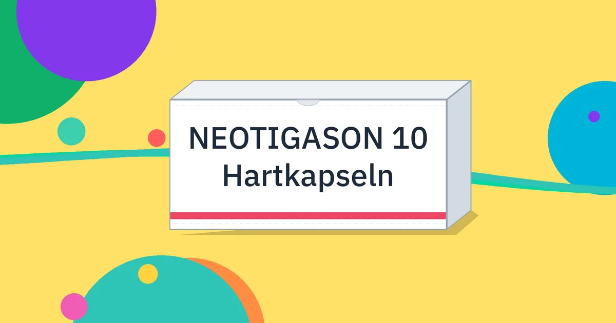 Symbolbild: Packung mit der Aufschrift NEOTIGASON 10 Hartkapseln (PZN 05964889) – Verfügbarkeit und Bezug in Apotheken in Frankfurt am Main