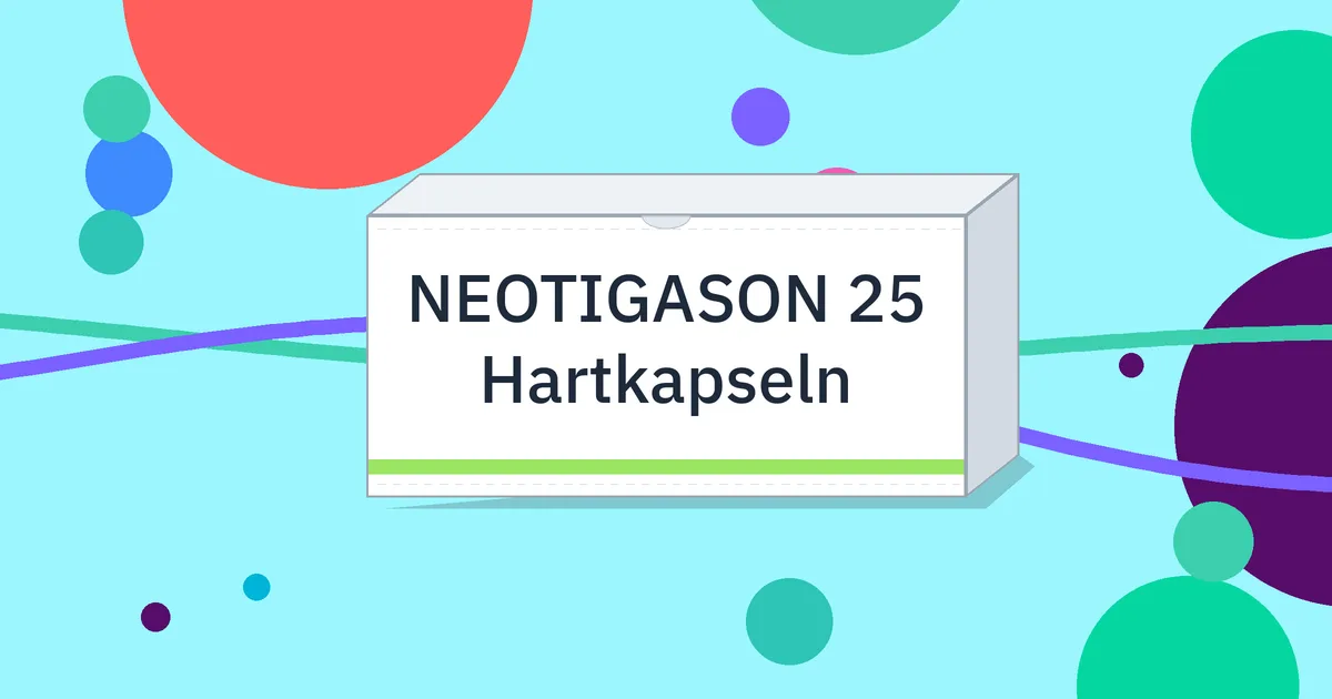 Symbolbild: Packung mit der Aufschrift NEOTIGASON 25 Hartkapseln (PZN 00939728) – Verfügbarkeit und Bezug in Apotheken in Frankfurt am Main