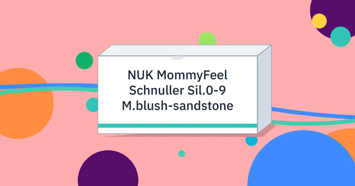 Symbolbild: Packung mit der Aufschrift NUK MommyFeel Schnuller Sil.0-9 M.blush-sandstone (PZN 18294108) – Verfügbarkeit und Bezug in Apotheken in Frankfurt am Main