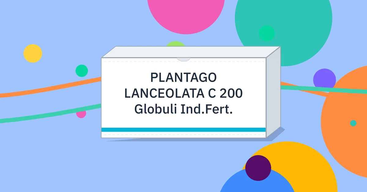 Symbolbild: Packung mit der Aufschrift PLANTAGO LANCEOLATA C 200 Globuli Ind.Fert. (PZN 18019129) – Verfügbarkeit und Bezug in Apotheken in Frankfurt am Main