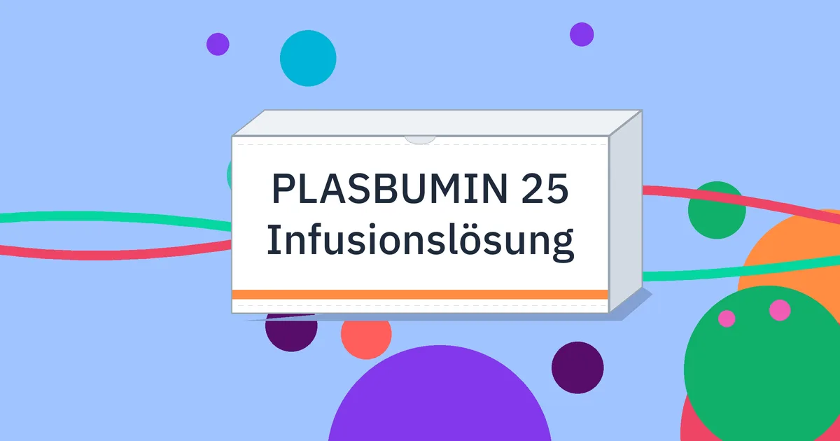 Symbolbild: Packung mit der Aufschrift PLASBUMIN 25 Infusionslösung (PZN 00366184) – Verfügbarkeit und Bezug in Apotheken in Frankfurt am Main