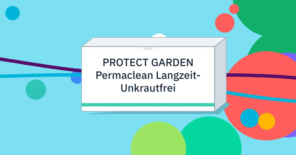 Symbolbild: Packung mit der Aufschrift PROTECT GARDEN Permaclean Langzeit-Unkrautfrei (PZN 14362020) – Verfügbarkeit und Bezug in Apotheken in Frankfurt am Main