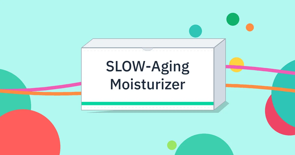Symbolbild: Packung mit der Aufschrift SLOW-Aging Moisturizer (PZN 20628278) – Verfügbarkeit und Bezug in Apotheken in Frankfurt am Main