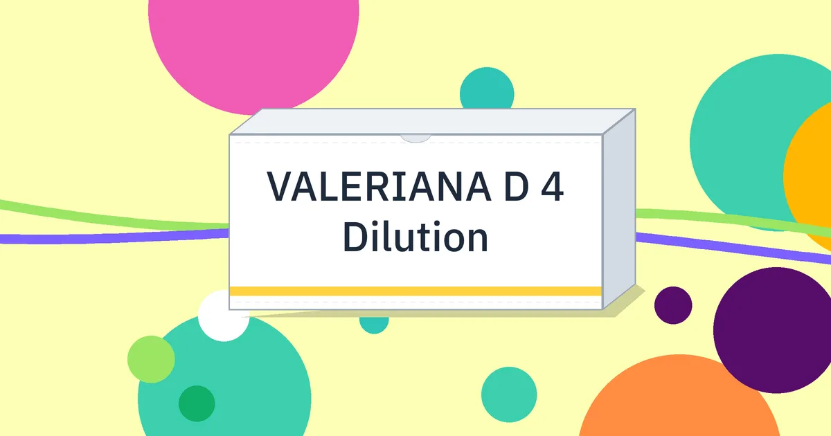 Symbolbild: Packung mit der Aufschrift VALERIANA D 4 Dilution (PZN 02623478) – Verfügbarkeit und Bezug in Apotheken in Frankfurt am Main