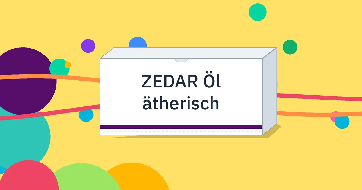 Symbolbild: Packung mit der Aufschrift ZEDAR Öl ätherisch (PZN 01538836) – Verfügbarkeit und Bezug in Apotheken in Frankfurt am Main