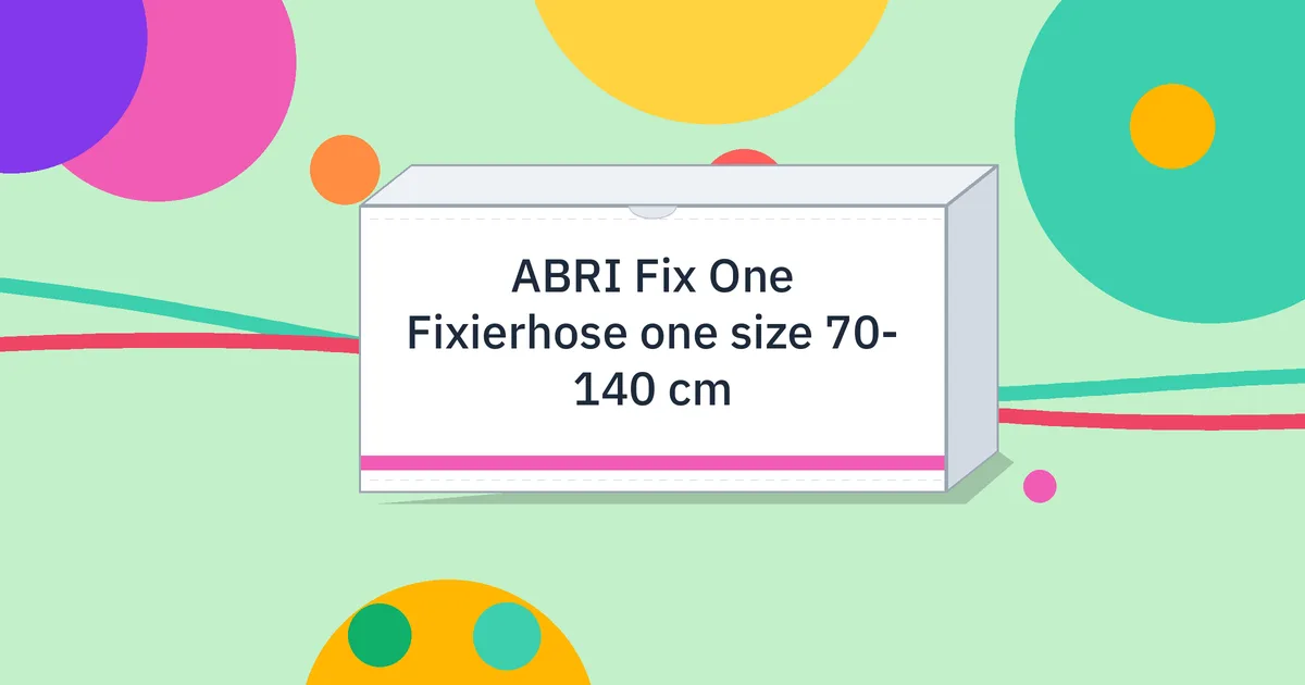 Symbolbild: Packung mit der Aufschrift ABRI Fix One Fixierhose one size 70-140 cm (PZN 07522902) – Verfügbarkeit und Bezug in Apotheken in Frankfurt am Main