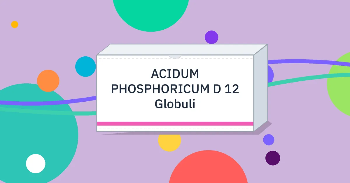 Symbolbild: Packung mit der Aufschrift ACIDUM PHOSPHORICUM D 12 Globuli (PZN 00907094) – Verfügbarkeit und Bezug in Apotheken in Frankfurt am Main