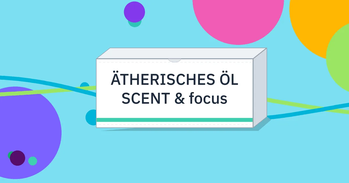 Symbolbild: Packung mit der Aufschrift ÄTHERISCHES ÖL SCENT & focus (PZN 17313447) – Verfügbarkeit und Bezug in Apotheken in Frankfurt am Main