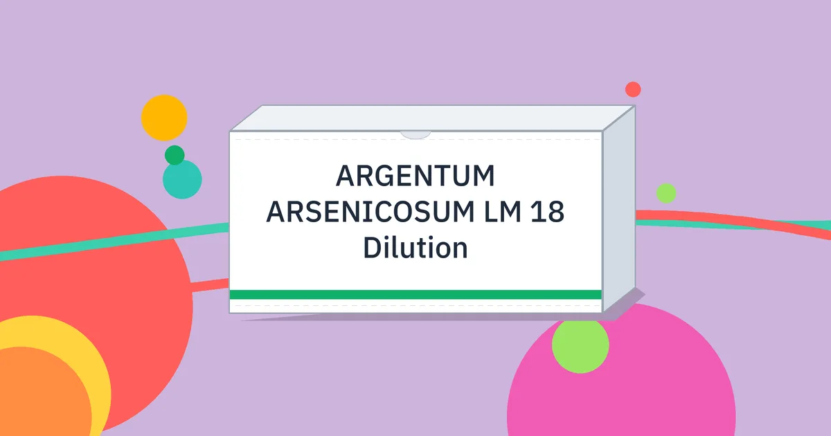 Symbolbild: Packung mit der Aufschrift ARGENTUM ARSENICOSUM LM 18 Dilution (PZN 12766960) – Verfügbarkeit und Bezug in Apotheken in Frankfurt am Main
