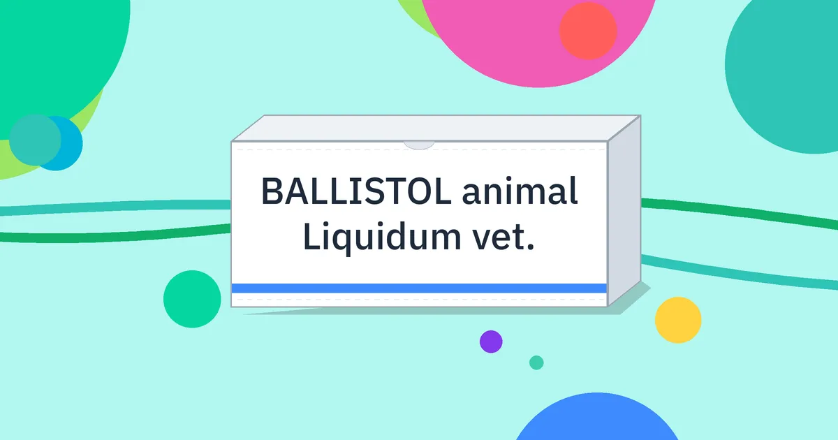 Symbolbild: Packung mit der Aufschrift BALLISTOL animal Liquidum vet. (PZN 03307609) – Verfügbarkeit und Bezug in Apotheken in Frankfurt am Main