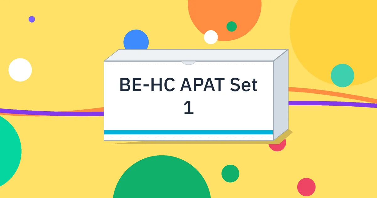 Symbolbild: Packung mit der Aufschrift BE-HC APAT Set 1 (PZN 20601635) – Verfügbarkeit und Bezug in Apotheken in Frankfurt am Main