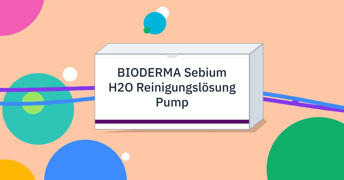 Symbolbild: Packung mit der Aufschrift BIODERMA Sebium H2O Reinigungslösung Pump (PZN 09913096) – Verfügbarkeit und Bezug in Apotheken in Frankfurt am Main