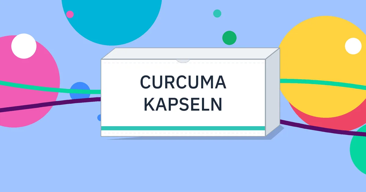 Symbolbild: Packung mit der Aufschrift CURCUMA KAPSELN (PZN 10917403) – Verfügbarkeit und Bezug in Apotheken in Frankfurt am Main
