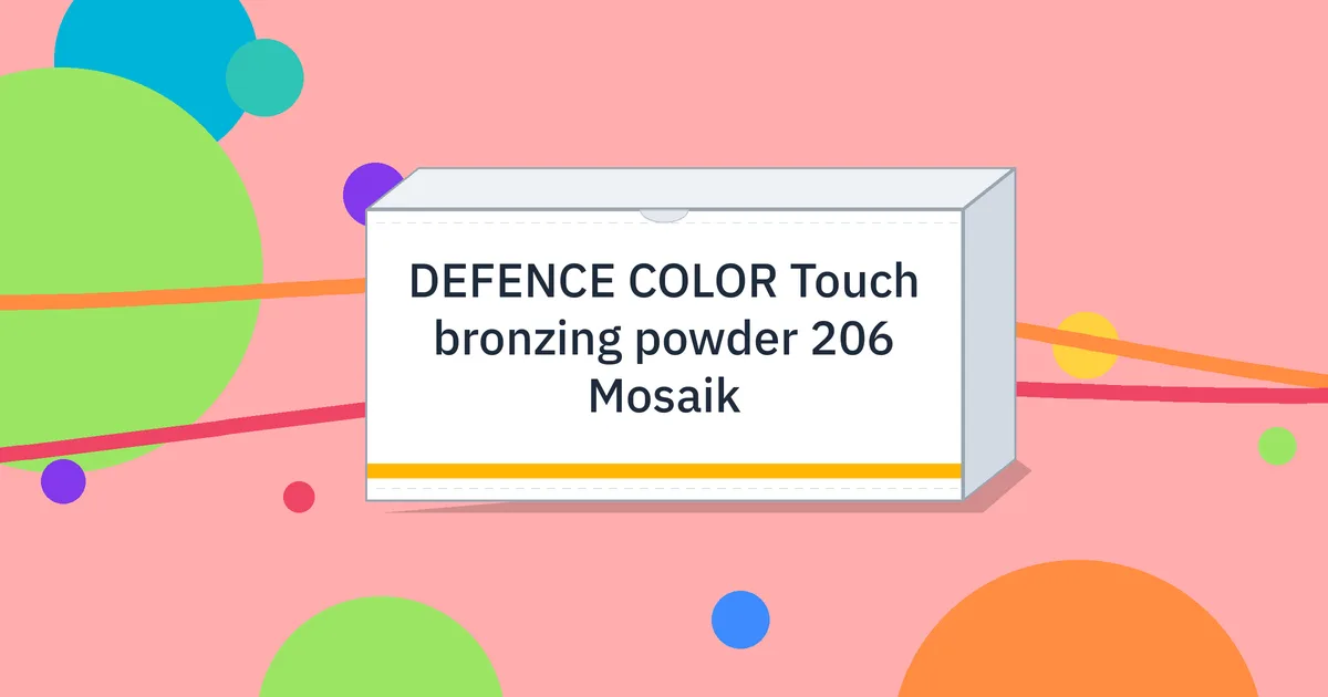 Symbolbild: Packung mit der Aufschrift DEFENCE COLOR Touch bronzing powder 206 Mosaik (PZN 12478646) – Verfügbarkeit und Bezug in Apotheken in Frankfurt am Main