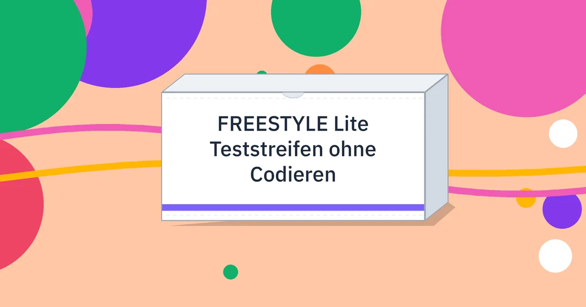 Symbolbild: Packung mit der Aufschrift FREESTYLE Lite Teststreifen ohne Codieren (PZN 13720233) – Verfügbarkeit und Bezug in Apotheken in Frankfurt am Main