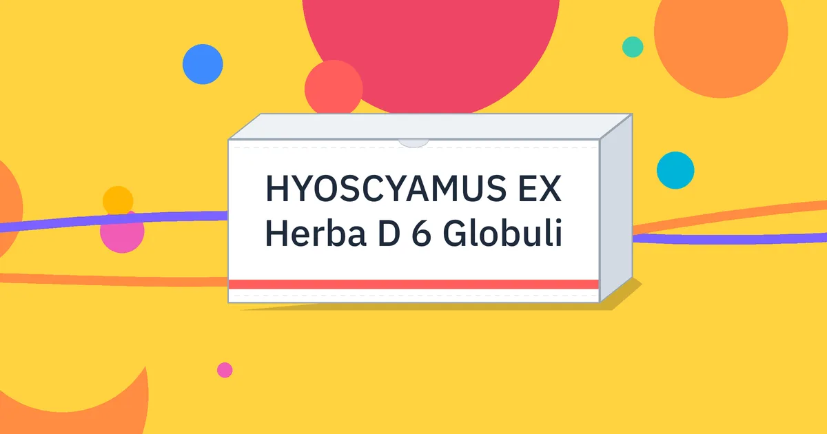 Symbolbild: Packung mit der Aufschrift HYOSCYAMUS EX Herba D 6 Globuli (PZN 08786164) – Verfügbarkeit und Bezug in Apotheken in Frankfurt am Main