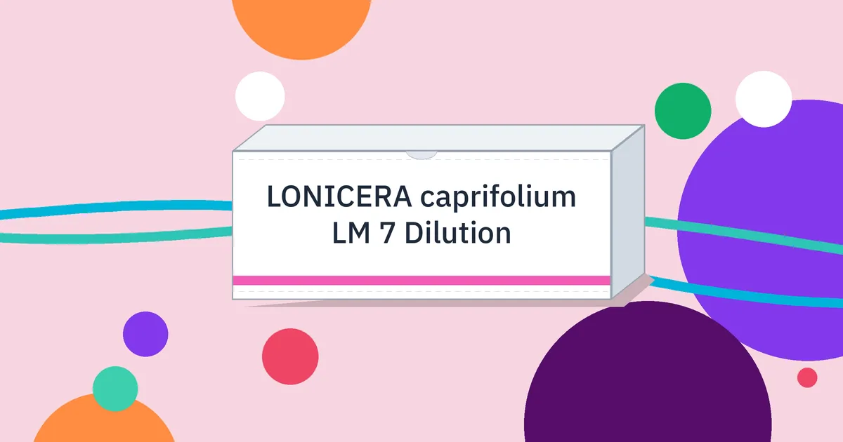 Symbolbild: Packung mit der Aufschrift LONICERA caprifolium LM 7 Dilution (PZN 13535659) – Verfügbarkeit und Bezug in Apotheken in Frankfurt am Main