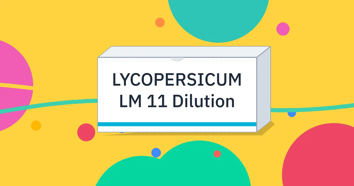 Symbolbild: Packung mit der Aufschrift LYCOPERSICUM LM 11 Dilution (PZN 13537575) – Verfügbarkeit und Bezug in Apotheken in Frankfurt am Main