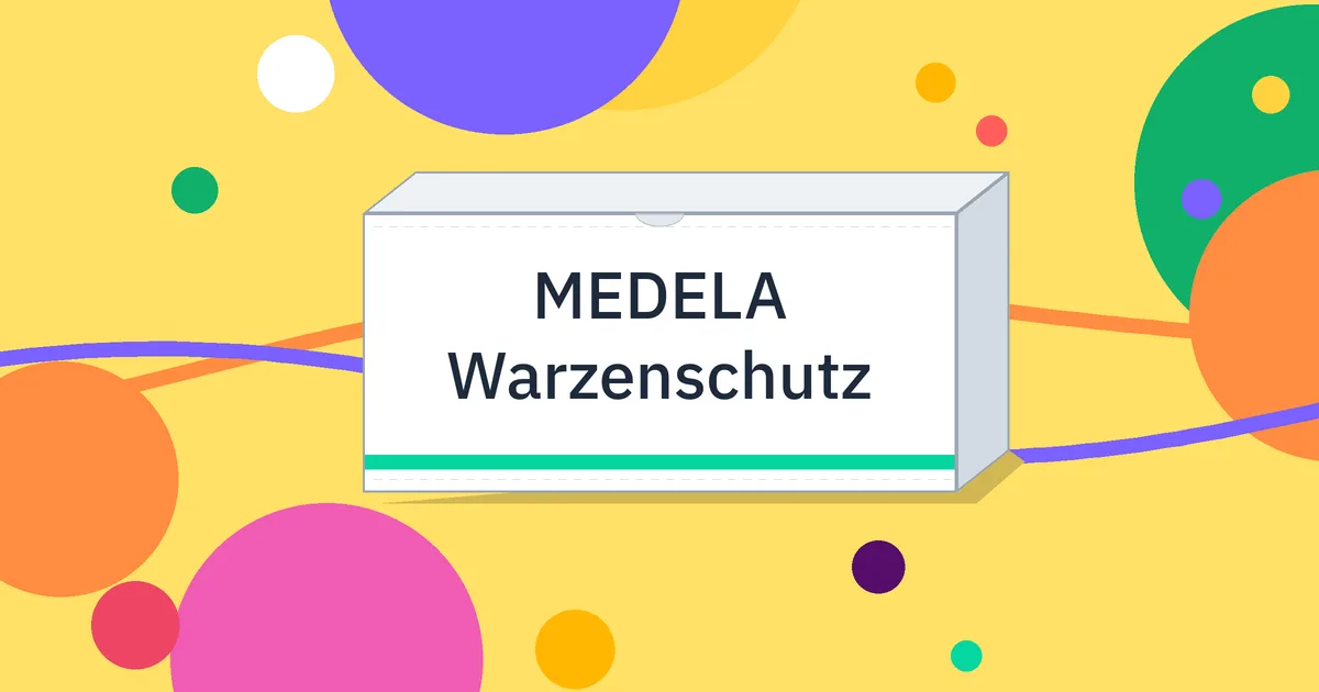 Symbolbild: Packung mit der Aufschrift MEDELA Warzenschutz (PZN 03482399) – Verfügbarkeit und Bezug in Apotheken in Frankfurt am Main