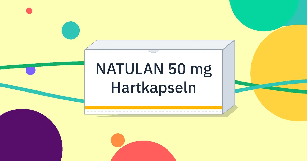 Symbolbild: Packung mit der Aufschrift NATULAN 50 mg Hartkapseln (PZN 15232153) – Verfügbarkeit und Bezug in Apotheken in Frankfurt am Main