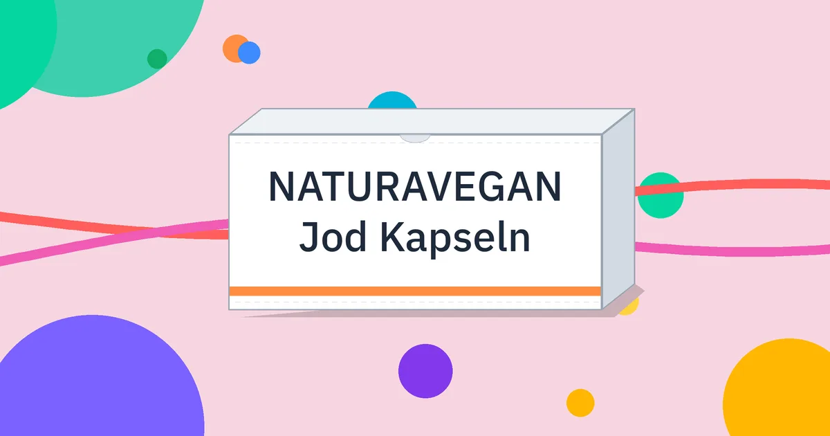 Symbolbild: Packung mit der Aufschrift NATURAVEGAN Jod Kapseln (PZN 11017179) – Verfügbarkeit und Bezug in Apotheken in Frankfurt am Main
