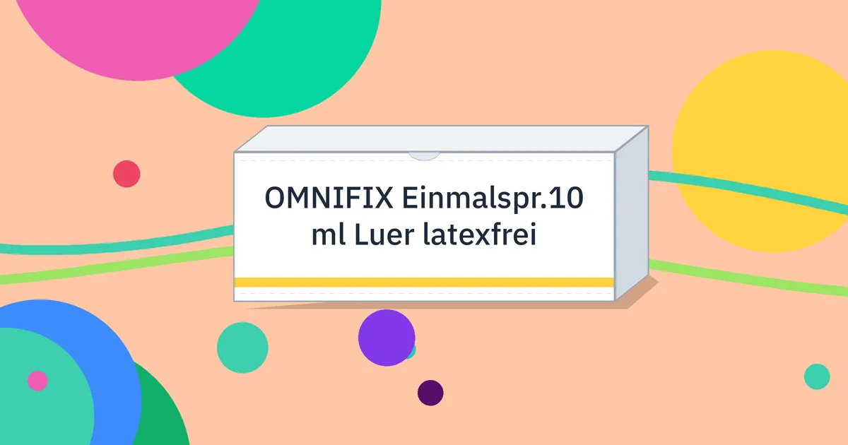 Symbolbild: Packung mit der Aufschrift OMNIFIX Einmalspr.10 ml Luer latexfrei (PZN 18322230) – Verfügbarkeit und Bezug in Apotheken in Frankfurt am Main
