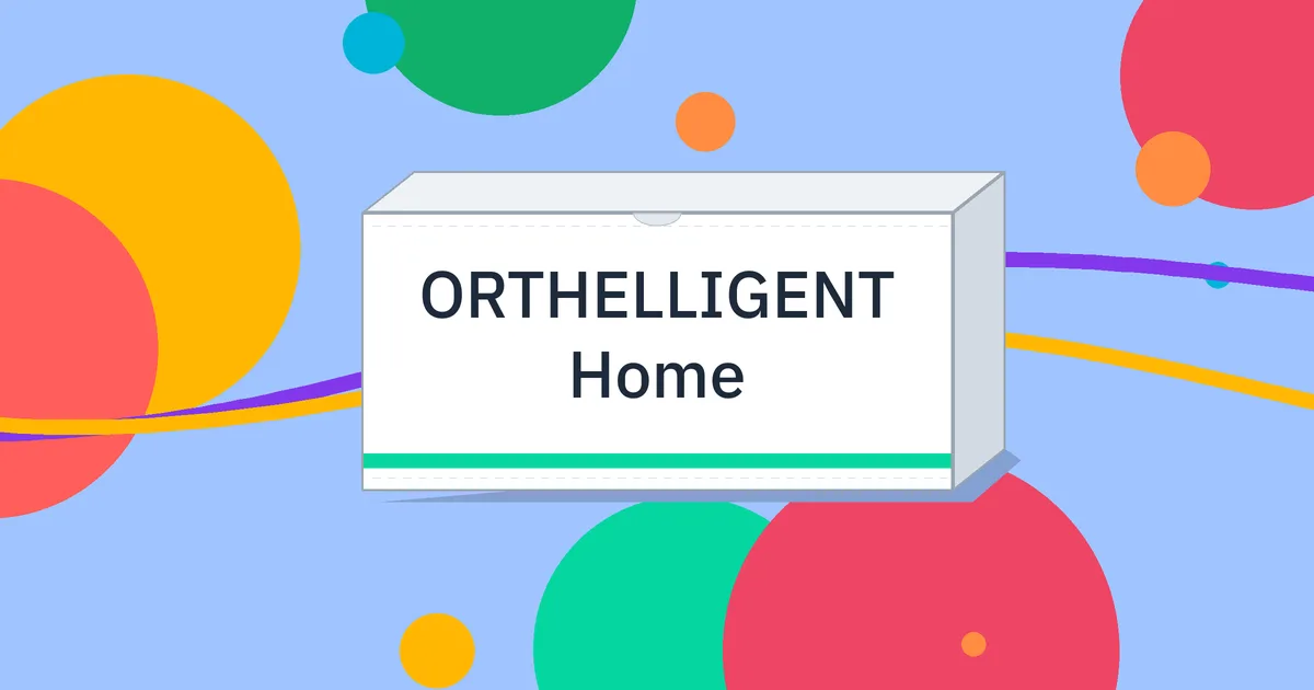 Symbolbild: Packung mit der Aufschrift ORTHELLIGENT Home (PZN 18350901) – Verfügbarkeit und Bezug in Apotheken in Frankfurt am Main