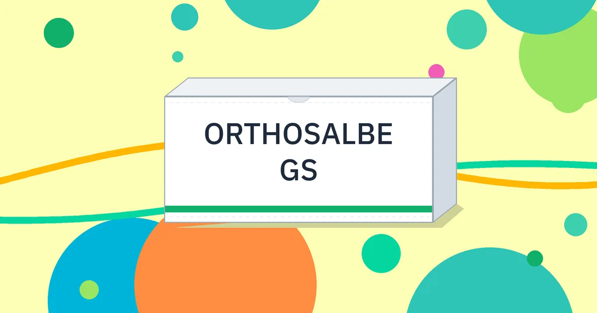Symbolbild: Packung mit der Aufschrift ORTHOSALBE GS (PZN 09735128) – Verfügbarkeit und Bezug in Apotheken in Frankfurt am Main