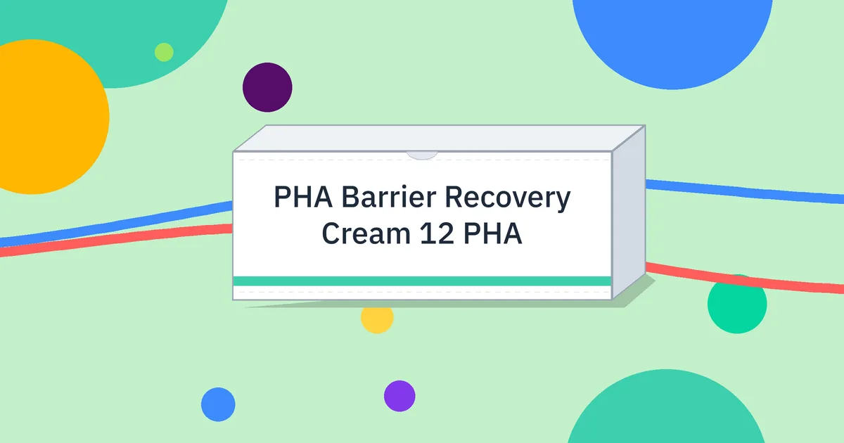 Symbolbild: Packung mit der Aufschrift PHA Barrier Recovery Cream 12 PHA (PZN 20604734) – Verfügbarkeit und Bezug in Apotheken in Frankfurt am Main