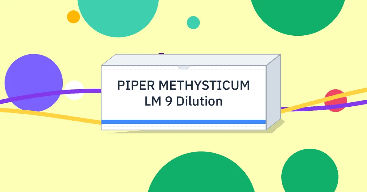 Symbolbild: Packung mit der Aufschrift PIPER METHYSTICUM LM 9 Dilution (PZN 13643372) – Verfügbarkeit und Bezug in Apotheken in Frankfurt am Main