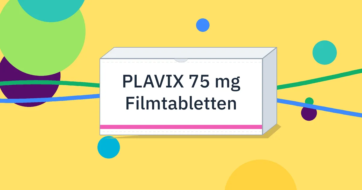 Symbolbild: Packung mit der Aufschrift PLAVIX 75 mg Filmtabletten (PZN 00051055) – Verfügbarkeit und Bezug in Apotheken in Frankfurt am Main