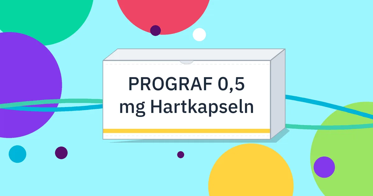 Symbolbild: Packung mit der Aufschrift PROGRAF 0,5 mg Hartkapseln (PZN 04043710) – Verfügbarkeit und Bezug in Apotheken in Frankfurt am Main