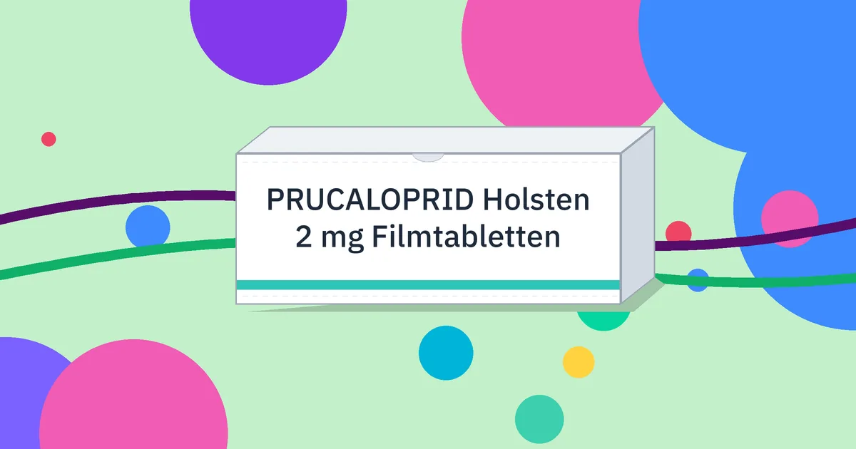 Symbolbild: Packung mit der Aufschrift PRUCALOPRID Holsten 2 mg Filmtabletten (PZN 17869400) – Verfügbarkeit und Bezug in Apotheken in Frankfurt am Main