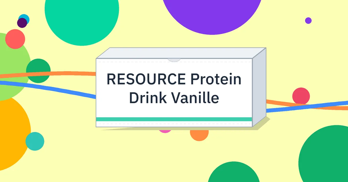 Symbolbild: Packung mit der Aufschrift RESOURCE Protein Drink Vanille (PZN 12738107) – Verfügbarkeit und Bezug in Apotheken in Frankfurt am Main