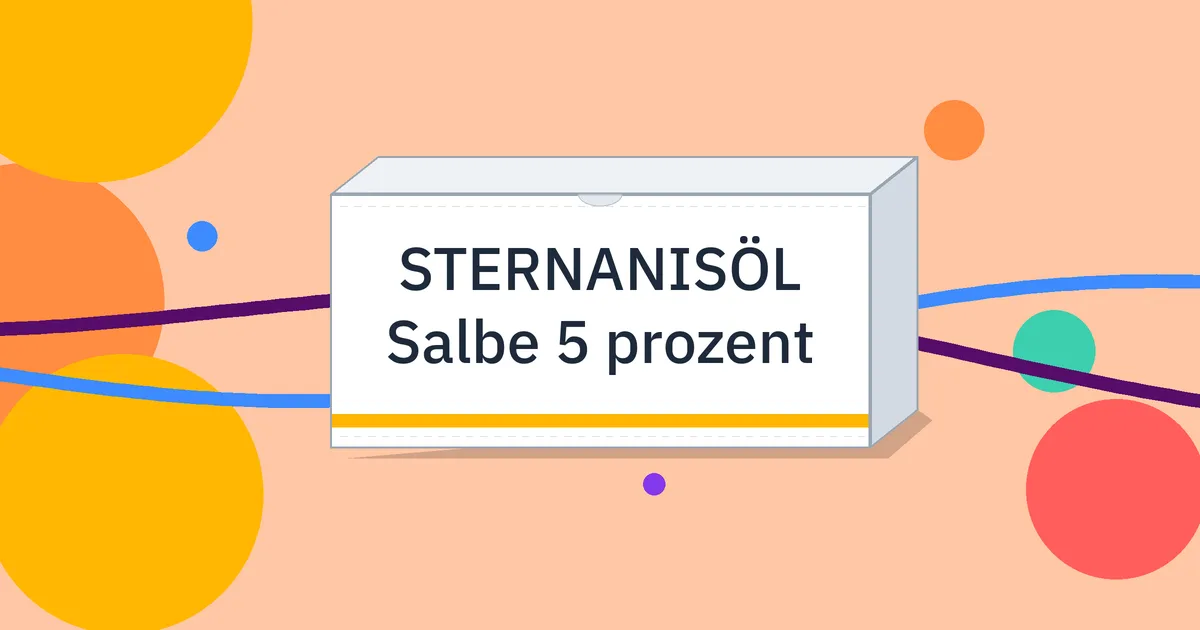 Symbolbild: Packung mit der Aufschrift STERNANISÖL Salbe 5 prozent (PZN 16673936) – Verfügbarkeit und Bezug in Apotheken in Frankfurt am Main